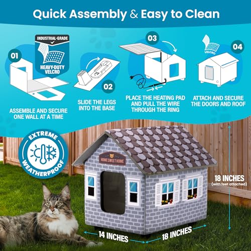 11 Best Heated Cat Houses Our Picks Alternatives And Reviews
