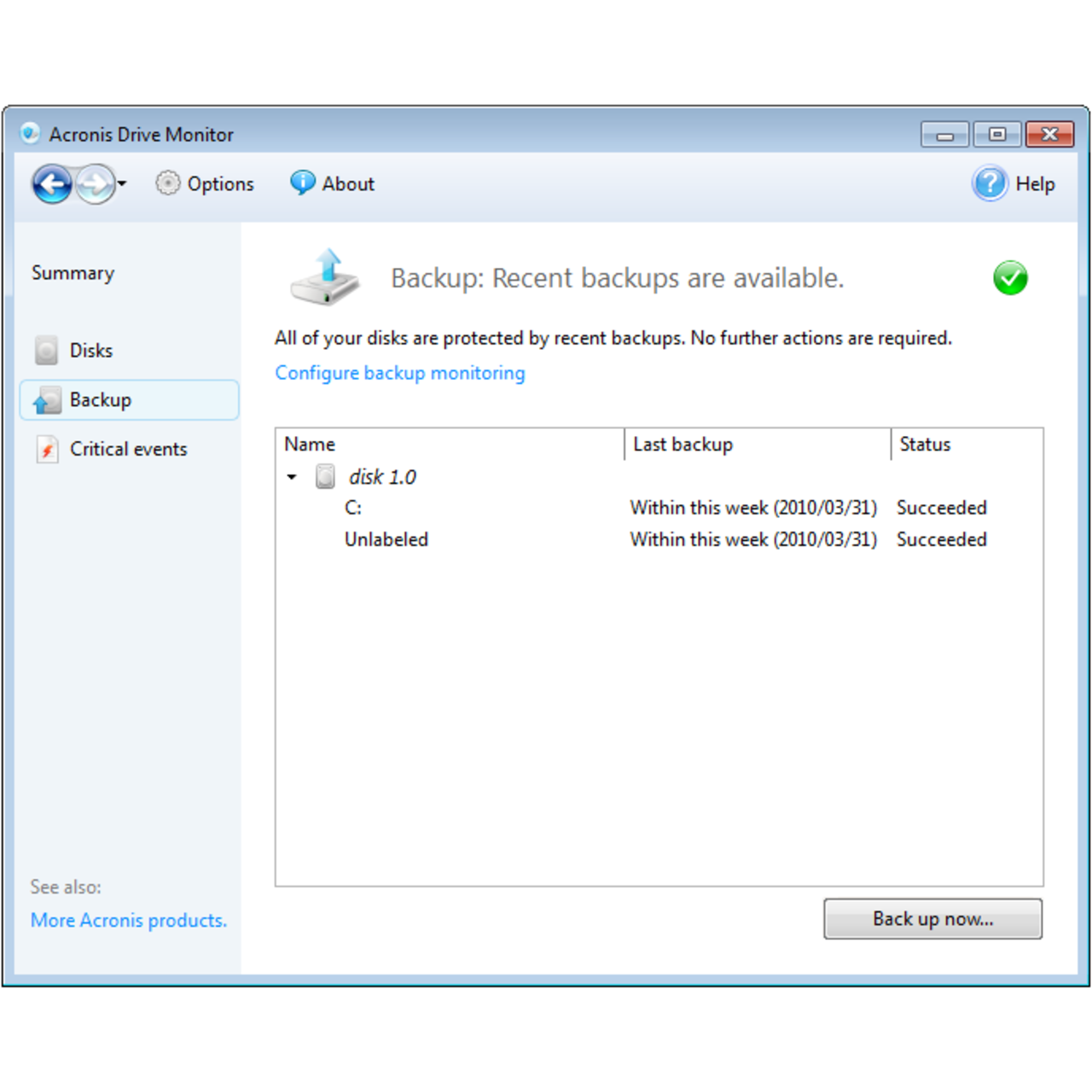 Acronis Drive Monitor Alternatives - Reviews, Features, Pros & Cons ...